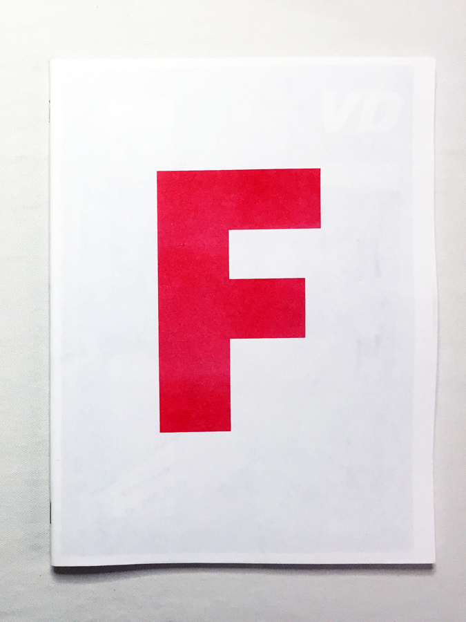 F Magazine — Issue 3: The Advertising Issue $20